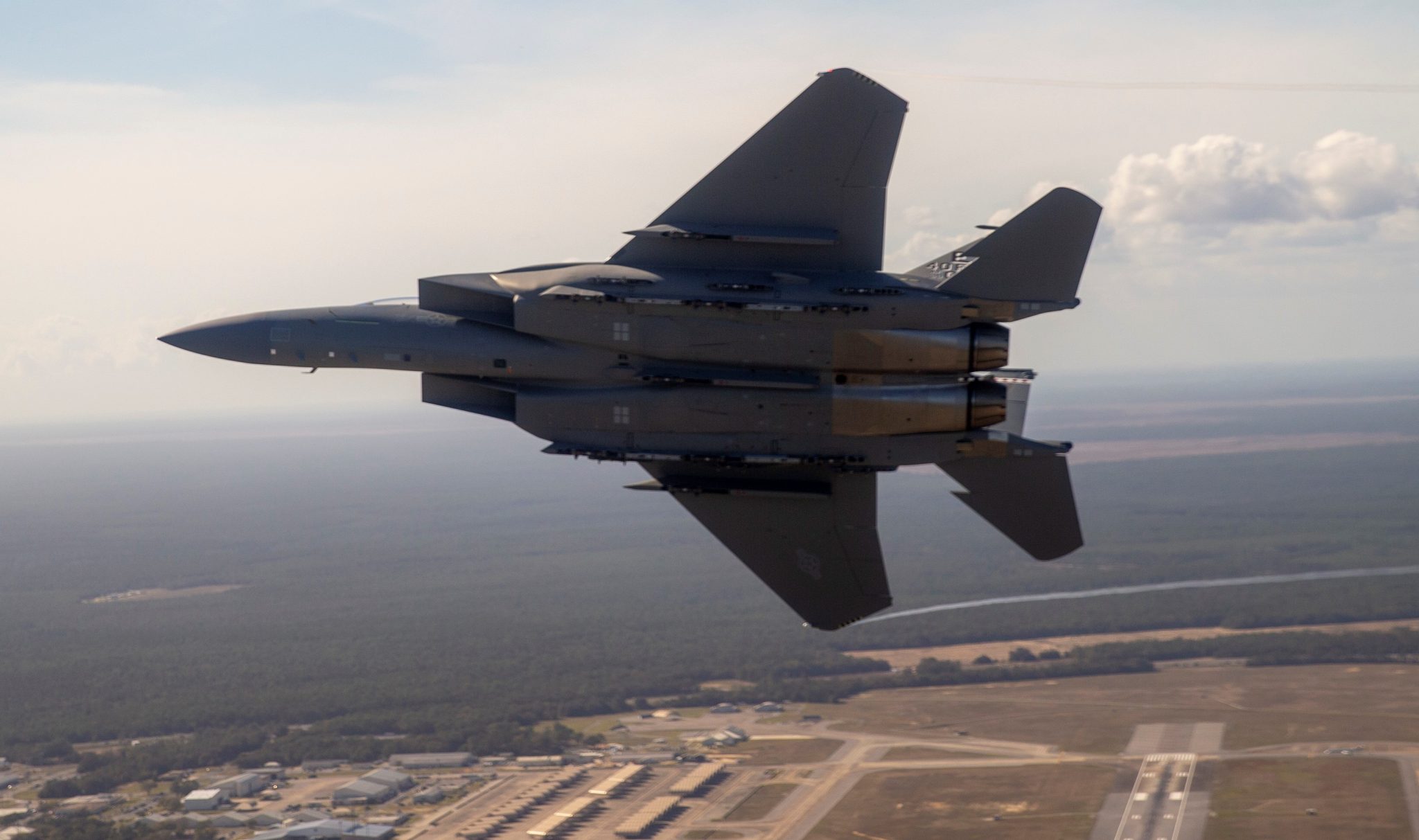 1:1 scale F-15E gets new colors, via vinyl decals. | Blind Bat News