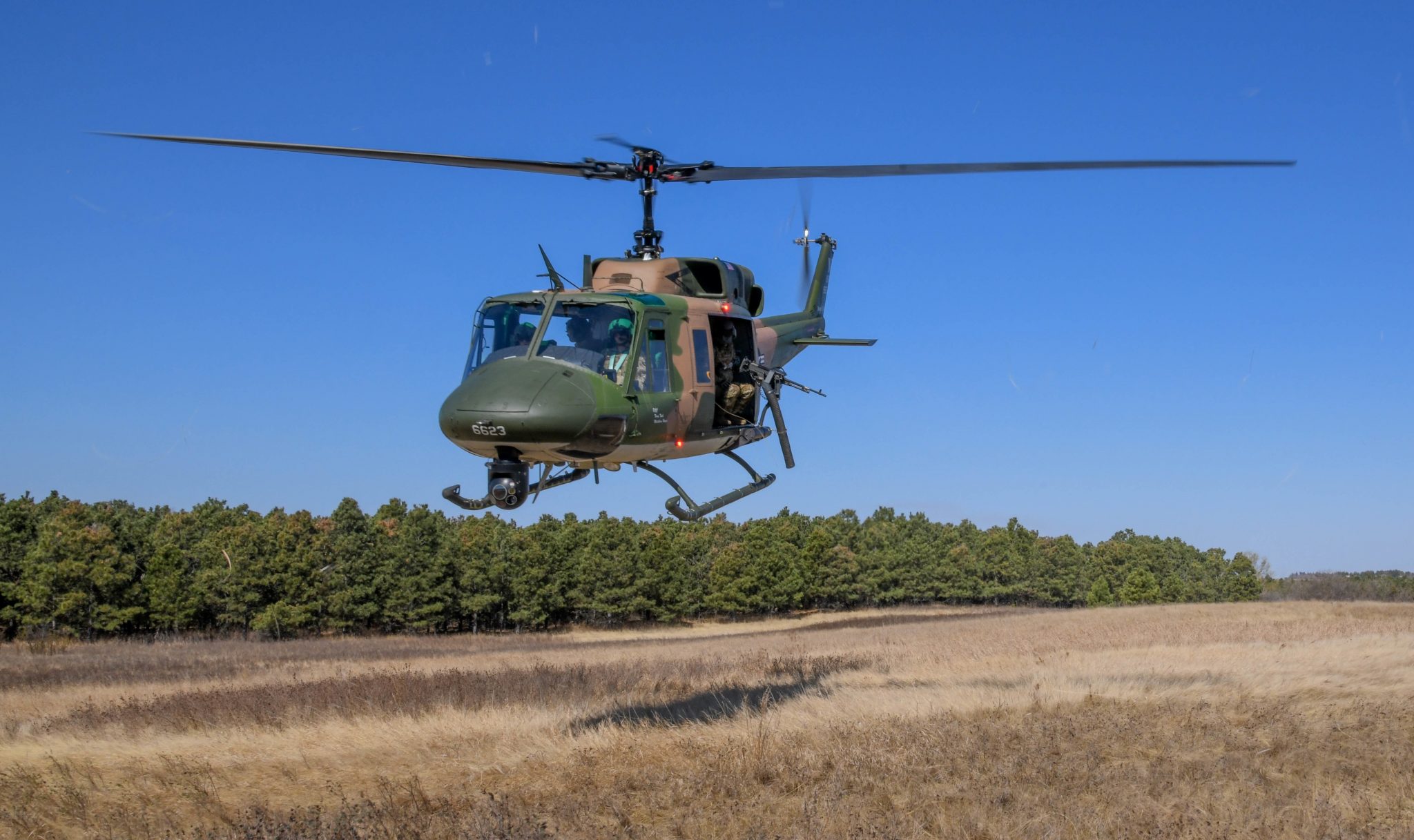 Cold War Paint Job: UH-1N in S-E-A Camo | Blind Bat News
