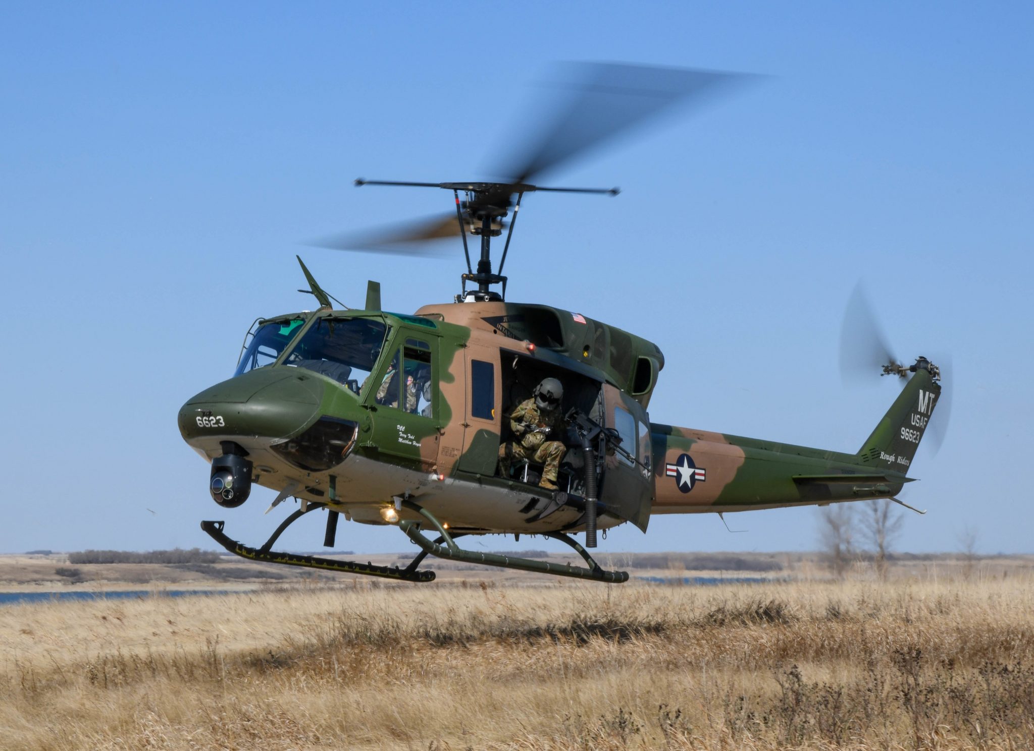 Cold War Paint Job: UH-1N in S-E-A Camo | Blind Bat News